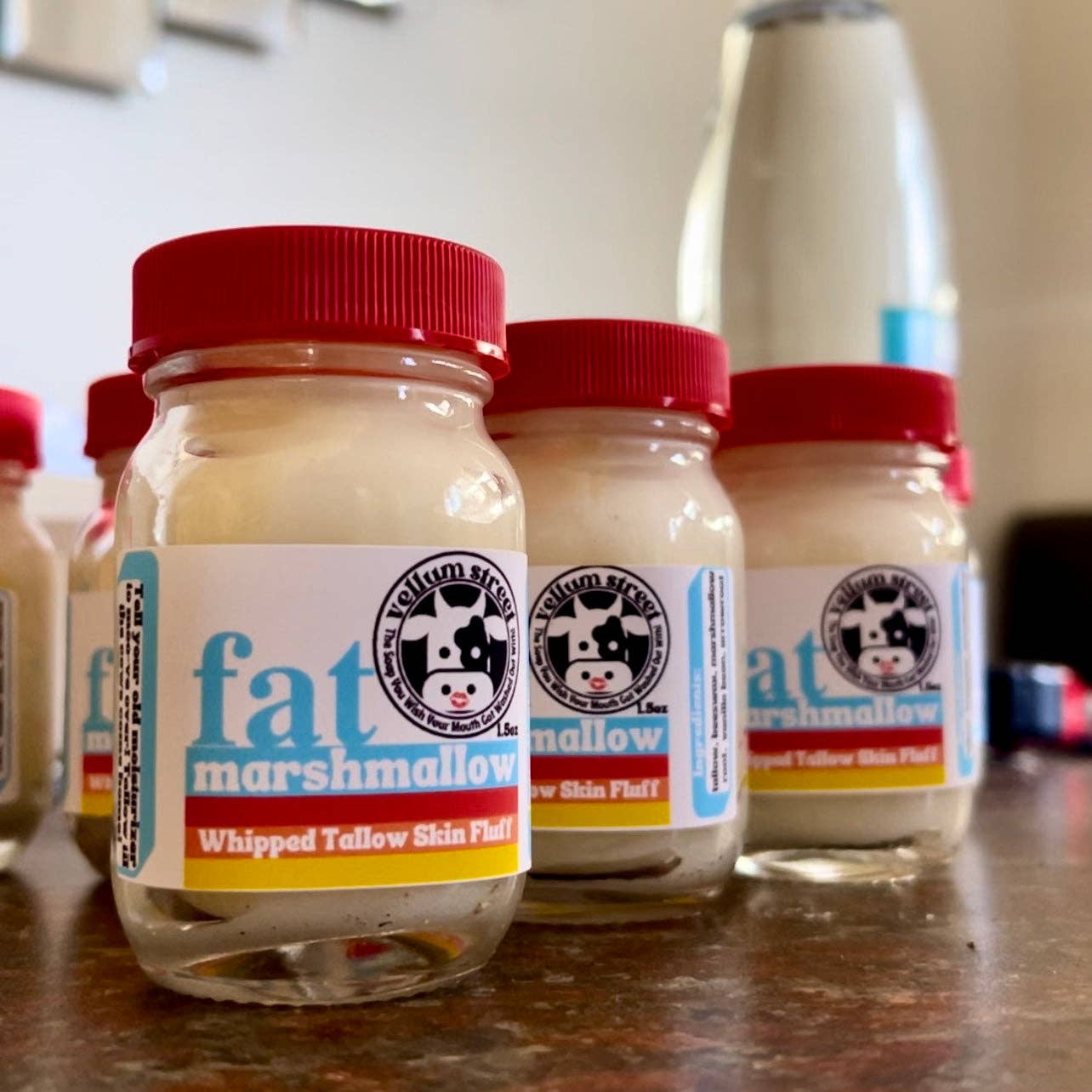 Mini Fat Marshmallow Whipped Tallow Skin Fluff, 8 oz. – Great Scott Vintage
